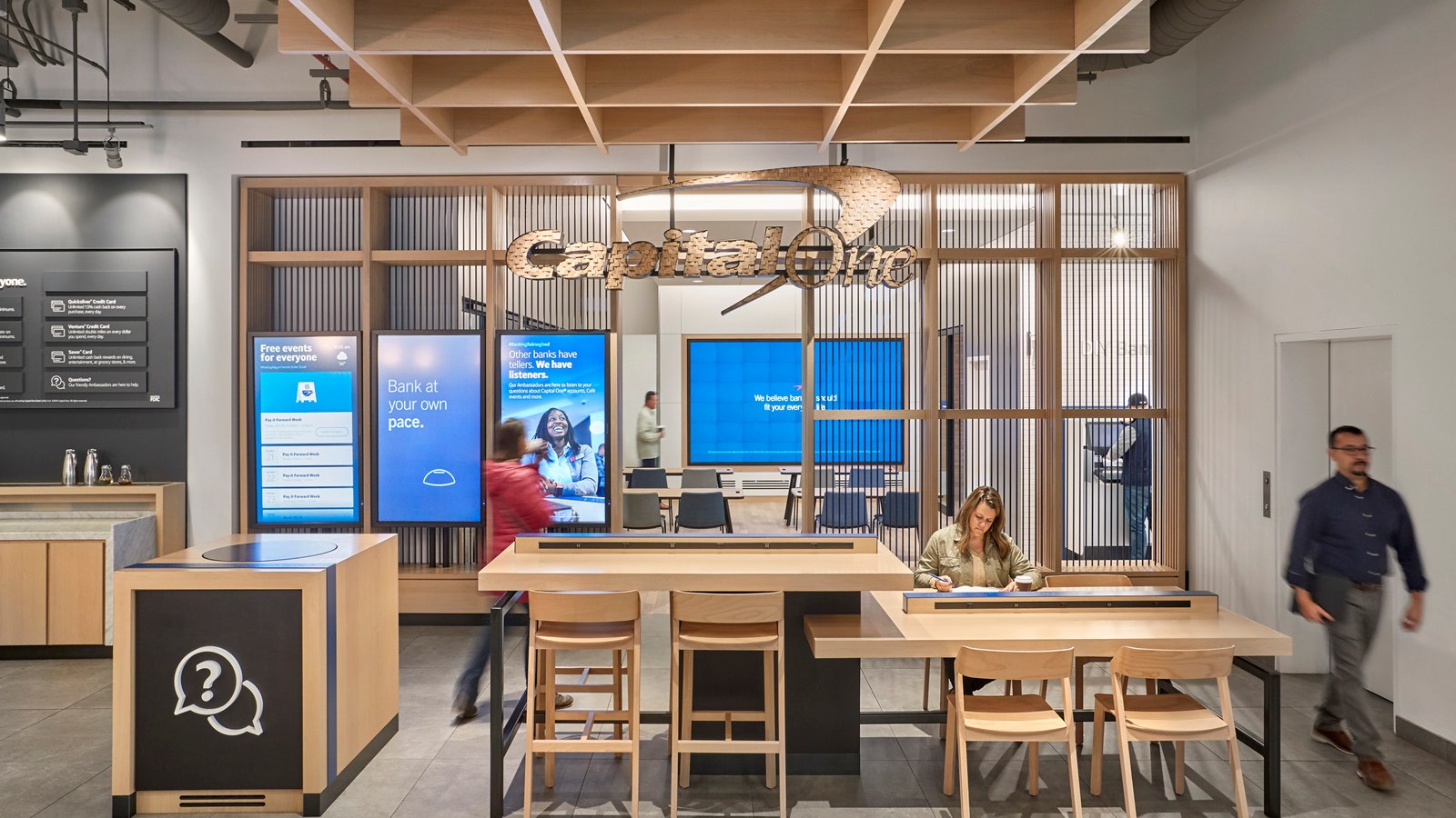Capital One Café | IA Interior Architects